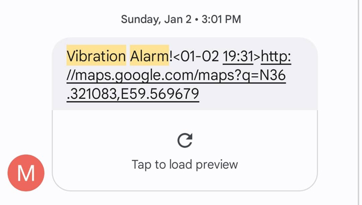 هشدار یا آلارم لرزش در ردیاب خودرو کانکاکس GT08 و نحوه تنظیم آن | ره نگار گستر